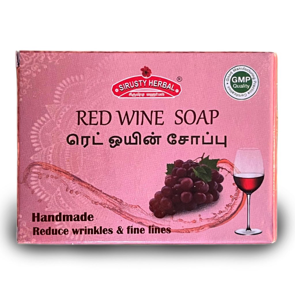 Red Wine soap – Sirusty Herbal